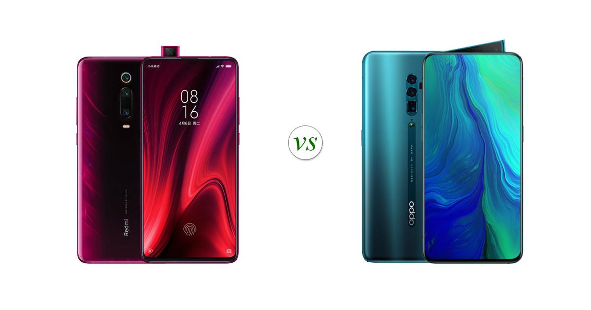 Redmi K20 Pro vs OPPO Reno 10x Zoom: Side by Side Specs Comparison