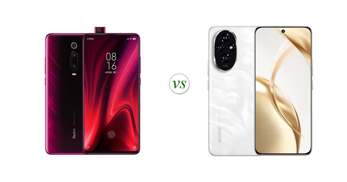Redmi K20 Pro vs HONOR 200: Side by Side Specs Comparison