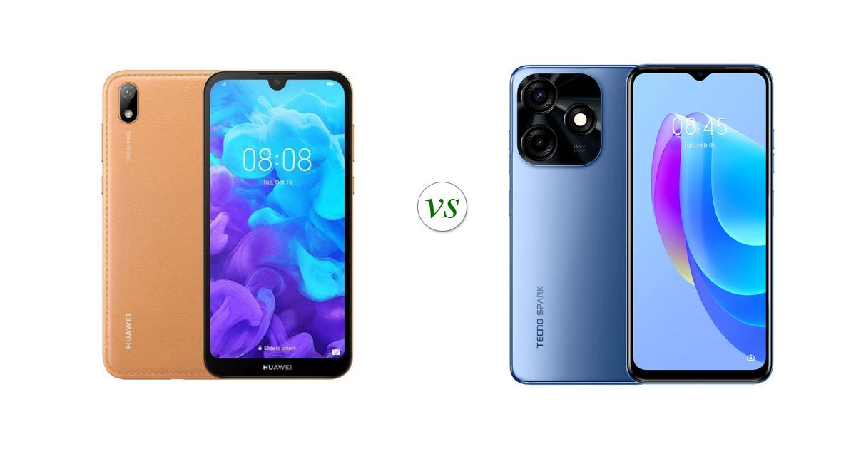 Huawei Y5 2019 vs TECNO Spark 10C: Side by Side Specs Comparison