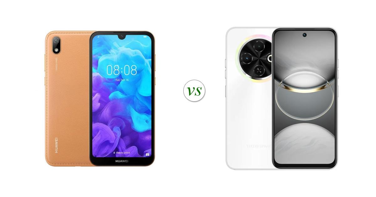 Huawei Y5 2019 vs TECNO SPARK 30C: Side by Side Specs Comparison