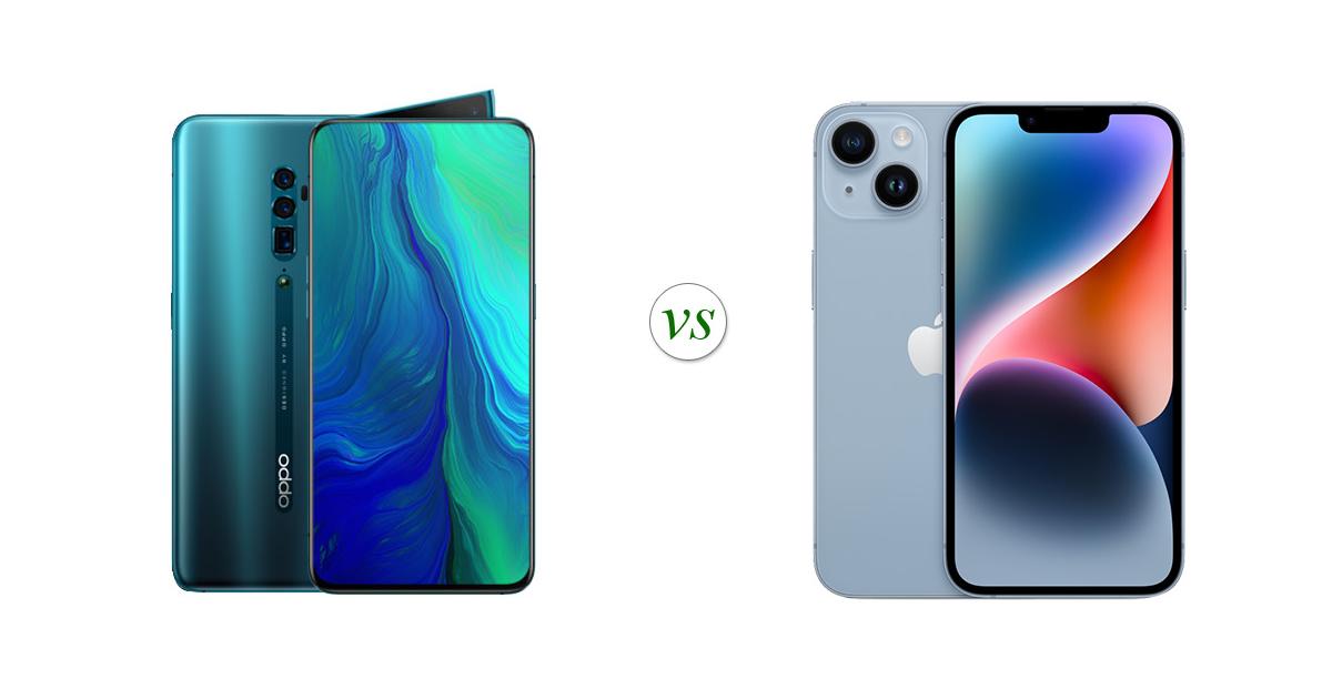 OPPO Reno 10x Zoom vs Apple iPhone 14: Side by Side Specs Comparison