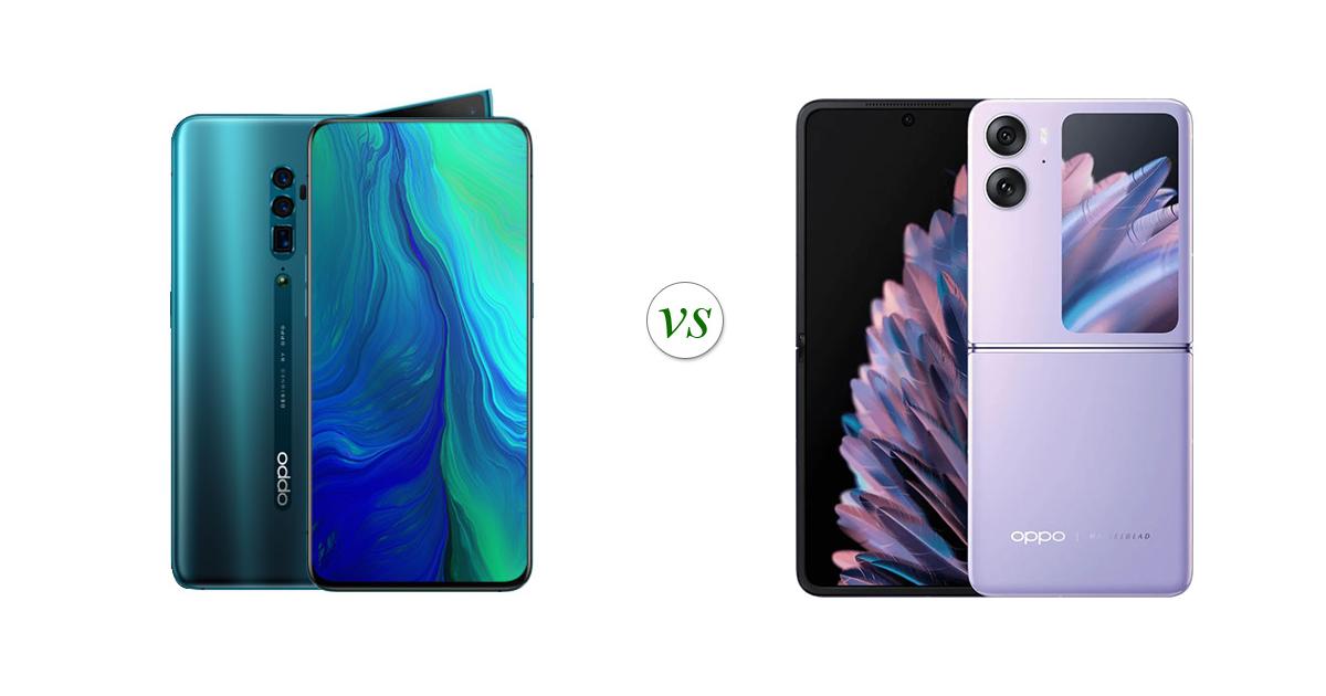 OPPO Reno 10x Zoom vs OPPO Find N2 Flip: Side by Side Specs Comparison