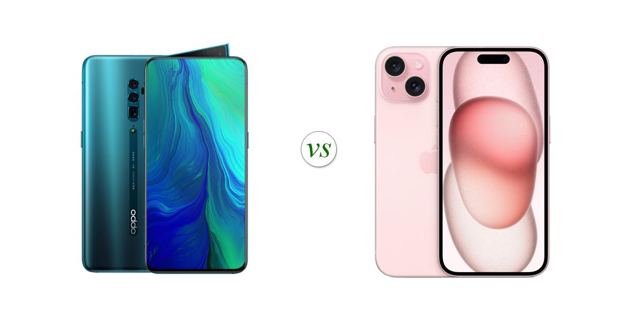 OPPO Reno 5G vs Apple iPhone 15: Side by Side Specs Comparison