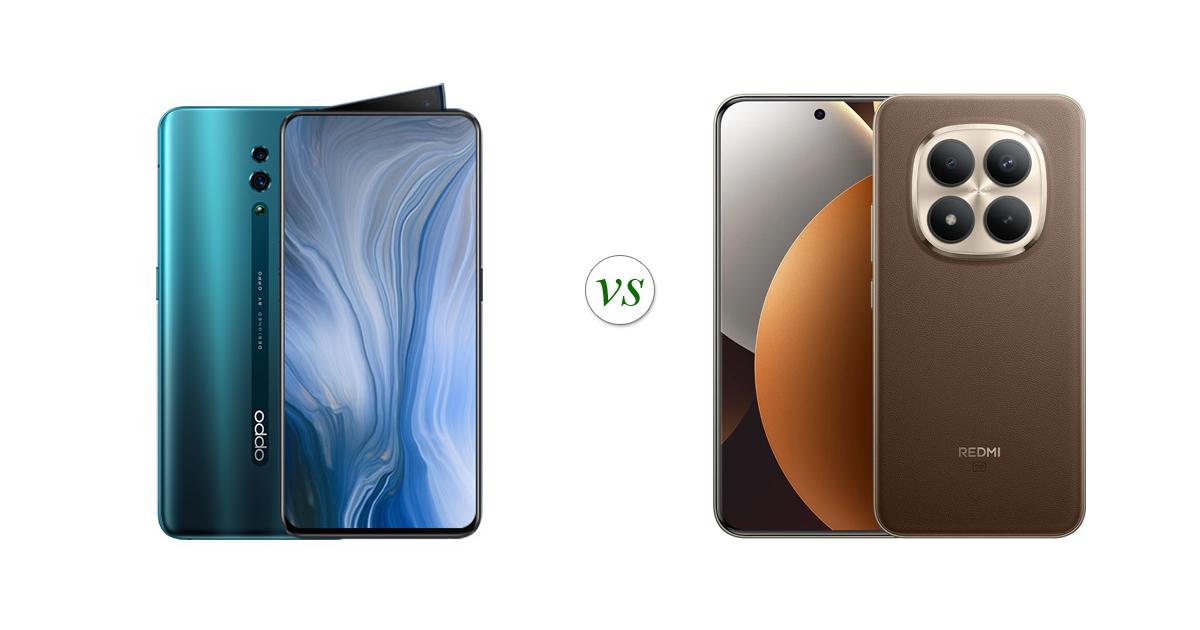 OPPO Reno vs Redmi Note 15 Pro+ 5G: Side by Side Specs Comparison
