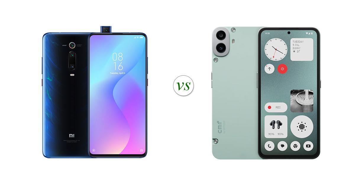 Xiaomi Mi 9T vs CMF Phone 1: Side by Side Specs Comparison