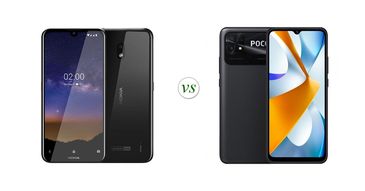 Nokia 2.2 vs POCO C40: Side by Side Specs Comparison