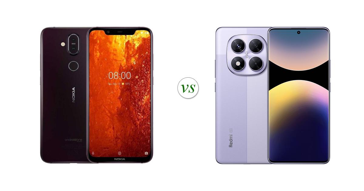 Nokia 8.1 vs Redmi Note 14 Pro 5G: Side by Side Specs Comparison