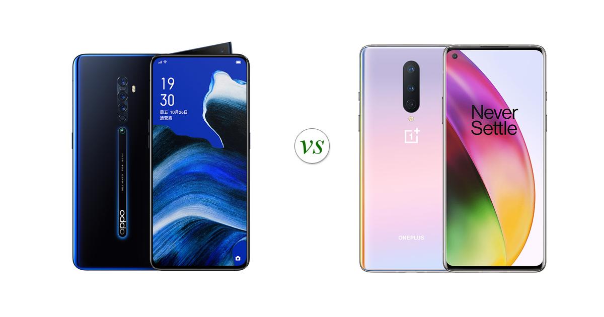 OPPO Reno 2 vs OnePlus 8: Side by Side Specs Comparison