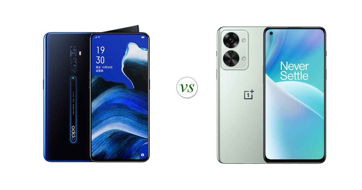 OPPO Reno 2 vs OnePlus Nord 2T: Side by Side Specs Comparison