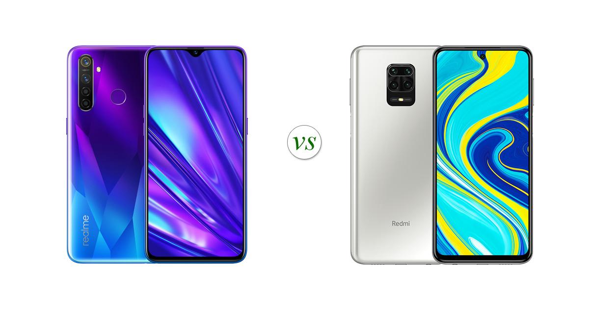 Realme 5 Pro vs Xiaomi Redmi Note 9S: Side by Side Specs Comparison