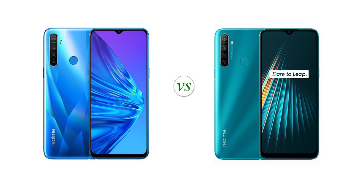 Realme 5 vs Realme 5i: Side by Side Specs Comparison