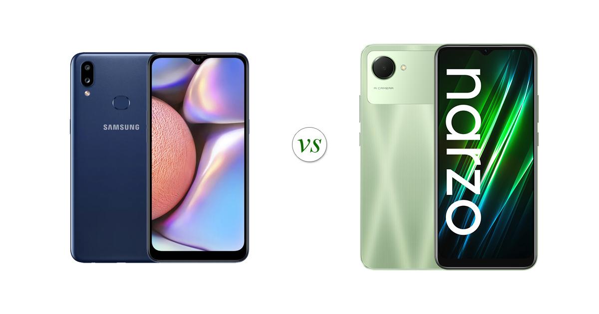 Samsung Galaxy A10s vs narzo 50i Prime: Side by Side Specs Comparison
