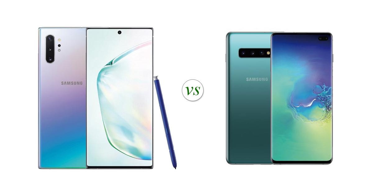 Samsung Galaxy Note 10+ vs Samsung Galaxy S10+: Side by Side Specs ...
