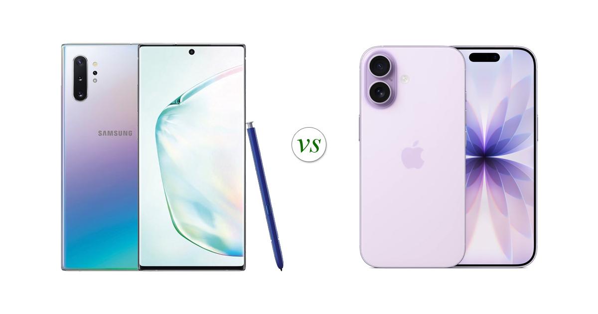 Samsung Galaxy Note 10+ vs Apple iPhone 17: Side by Side Specs Comparison