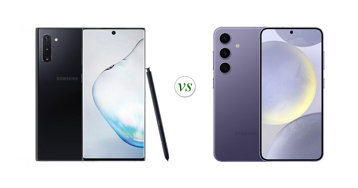 Samsung Galaxy Note 10 vs Samsung Galaxy S24+: Side by Side Specs ...