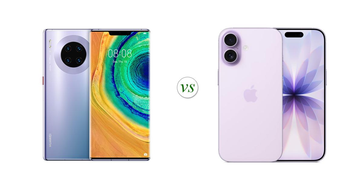Huawei Mate 30 Pro vs Apple iPhone 17: Side by Side Specs Comparison