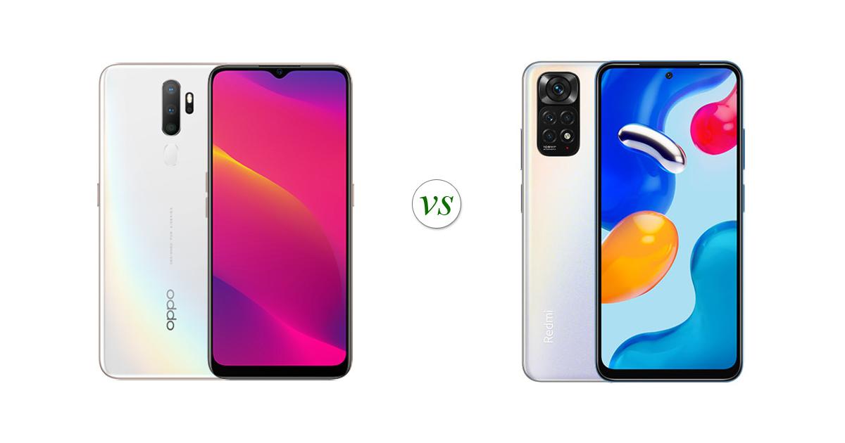 OPPO A5 2020 vs Xiaomi Redmi Note 11s: Side by Side Specs Comparison