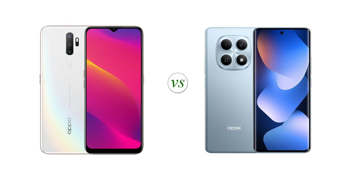 OPPO A5 2020 vs Redmi Note 15: Side by Side Specs Comparison