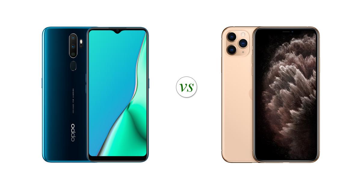OPPO A9 2020 vs Apple iPhone 11 Pro Max: Side by Side Specs Comparison