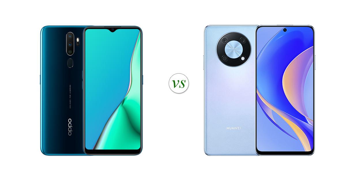 OPPO A9 2020 vs Huawei nova Y90: Side by Side Specs Comparison