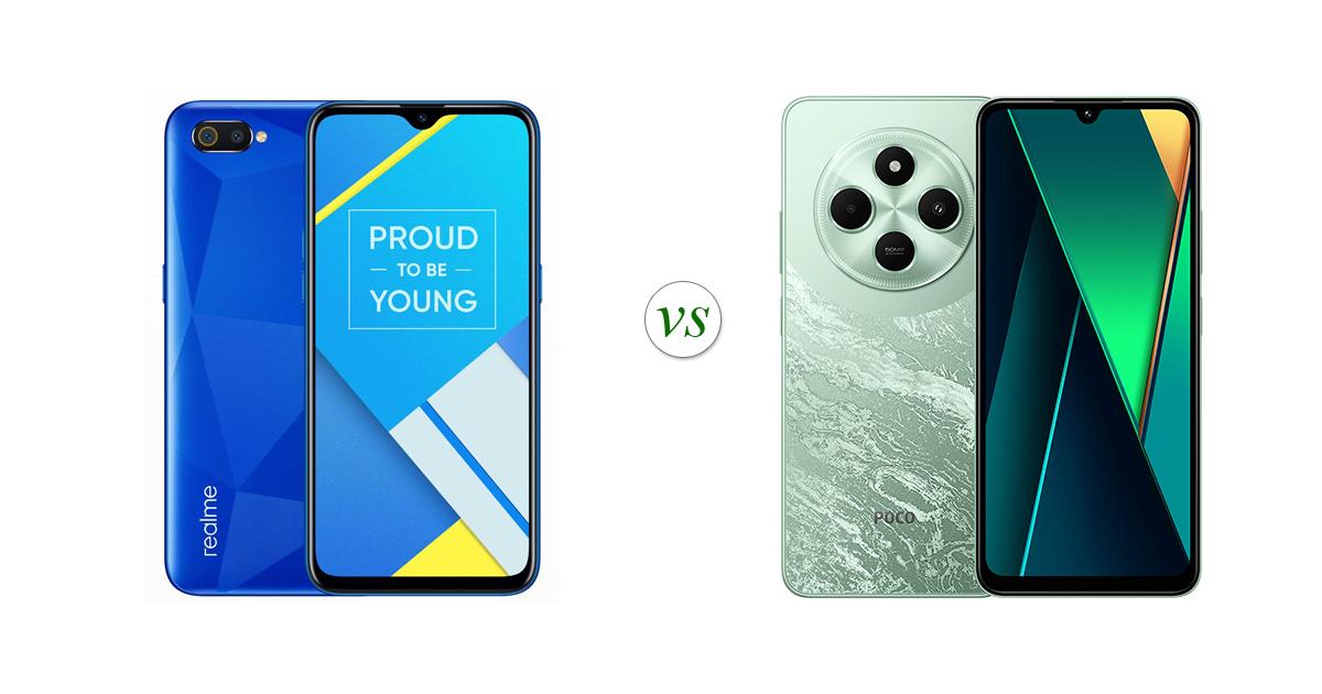 Realme C2 2020 vs POCO C75: Side by Side Specs Comparison