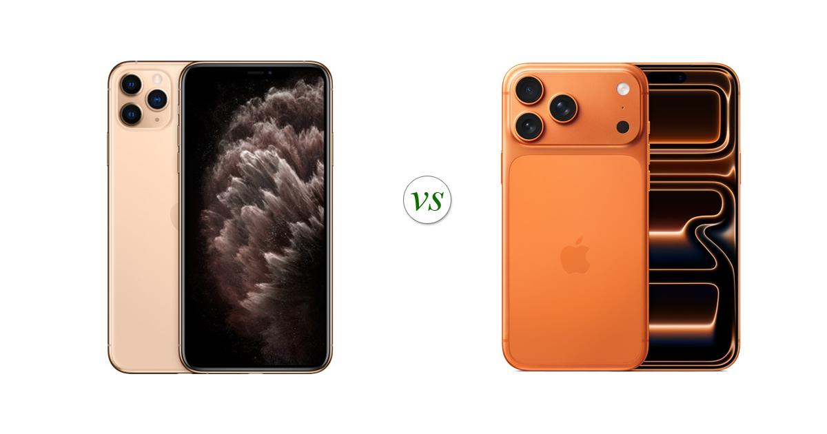 Apple iPhone 11 Pro Max vs Apple iPhone 17 Pro Max: Side by Side Specs ...