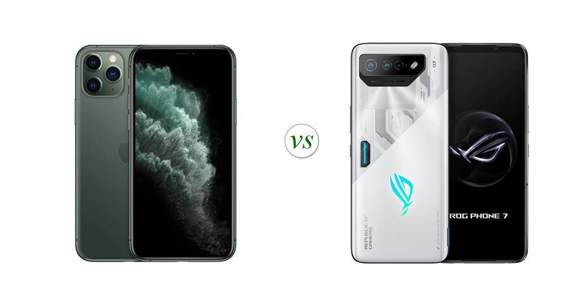 Apple iPhone 11 Pro vs ASUS ROG Phone 7: Side by Side Specs Comparison
