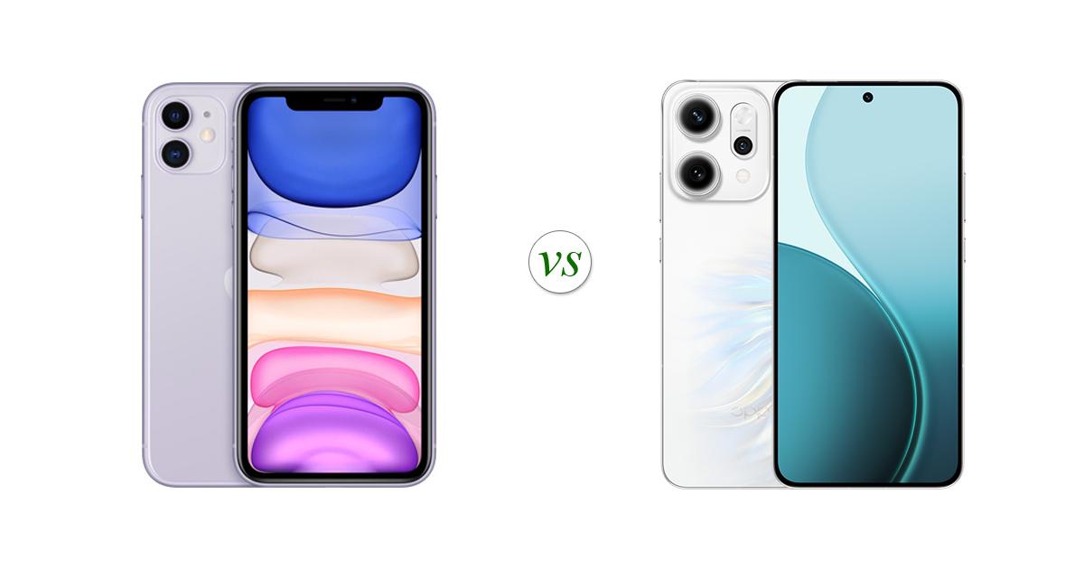Apple iPhone 11 vs OPPO Reno14 Pro 5G: Side by Side Specs Comparison