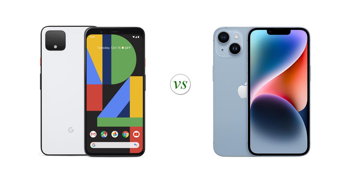 Google Pixel 4 XL vs Apple iPhone 14: Side by Side Specs Comparison