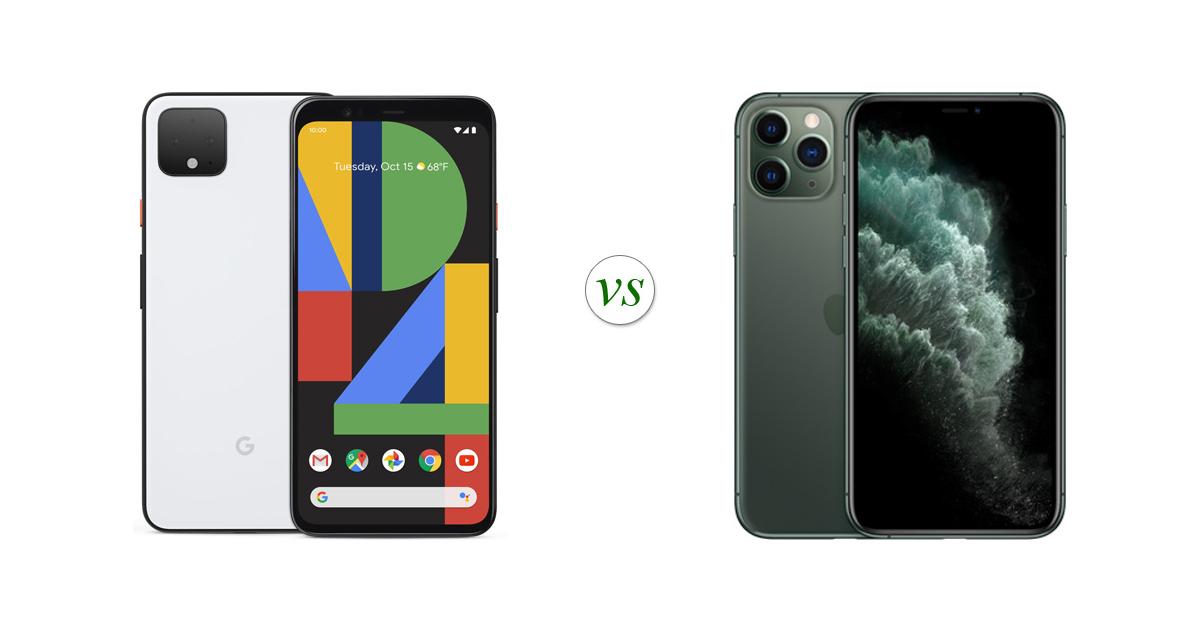 Google Pixel 4 vs Apple iPhone 11 Pro: Side by Side Specs Comparison