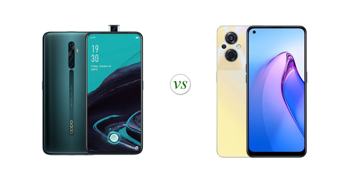 OPPO Reno2 F vs OPPO Reno8 Z 5G: Side by Side Specs Comparison