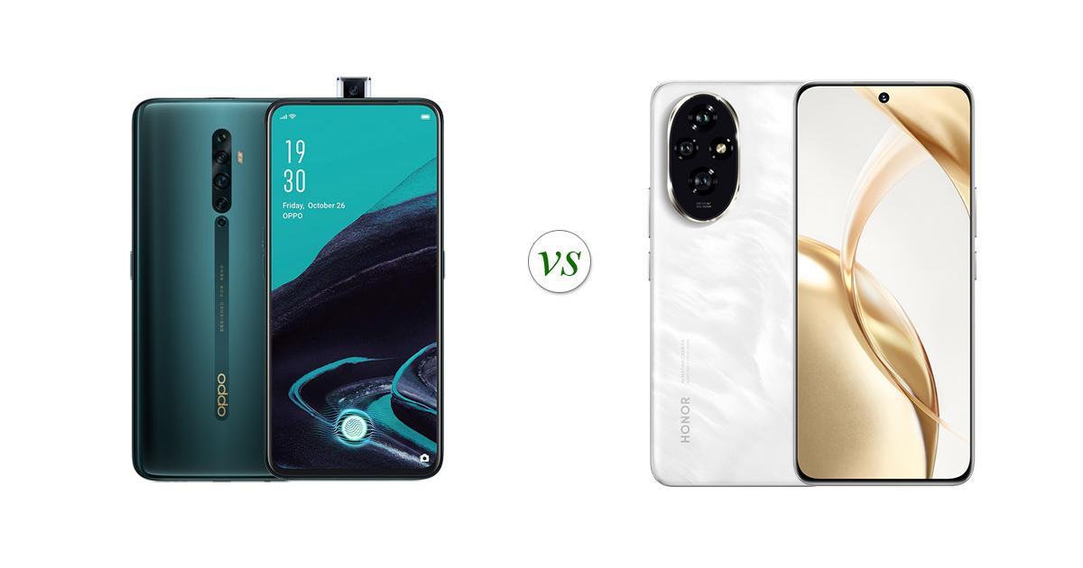 OPPO Reno2 F vs HONOR 200: Side by Side Specs Comparison