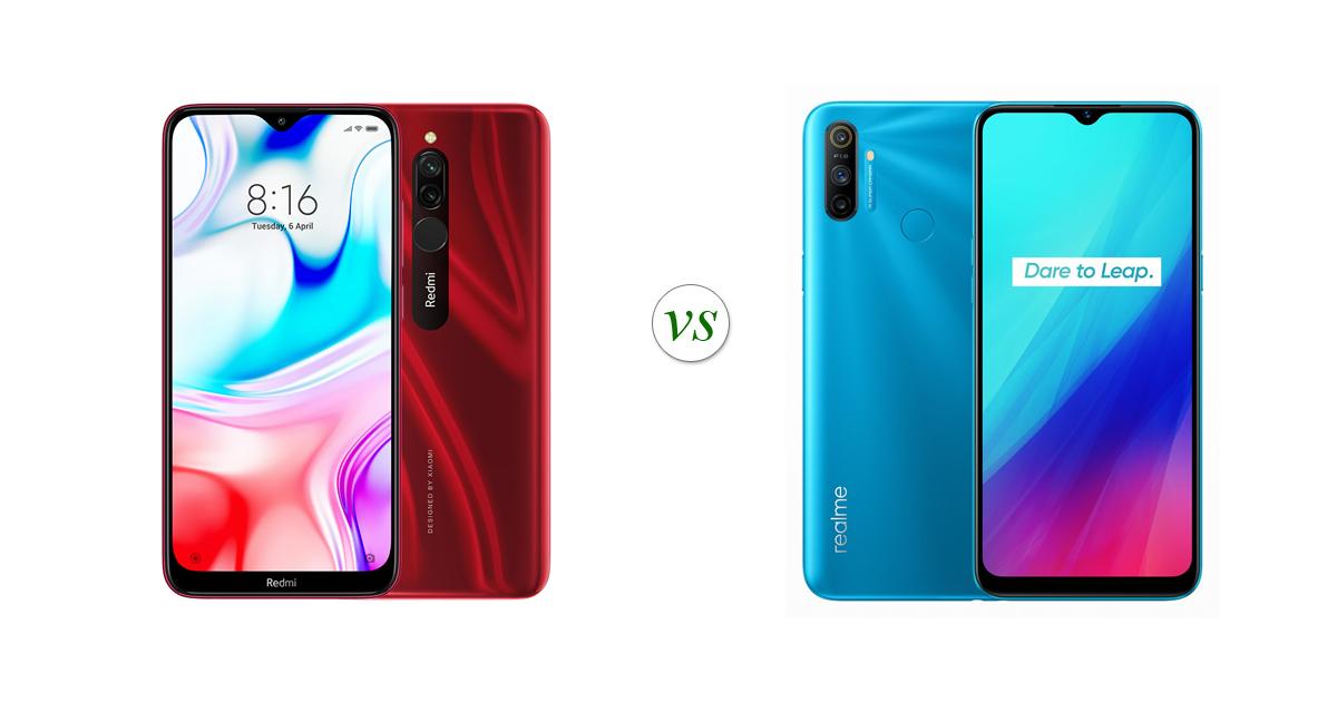 Xiaomi Redmi 8 vs Realme C3: Side by Side Specs Comparison