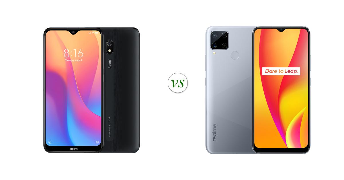 Xiaomi Redmi 8A vs Realme C15: Side by Side Specs Comparison