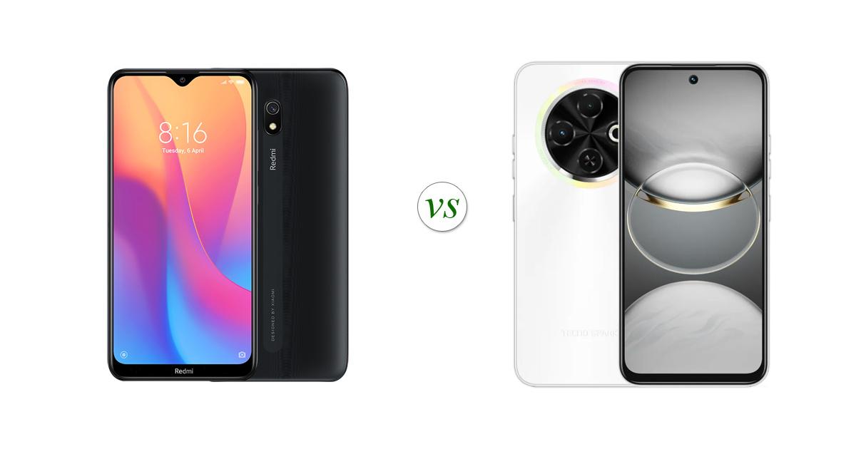 Xiaomi Redmi 8A vs TECNO SPARK 30C: Side by Side Specs Comparison