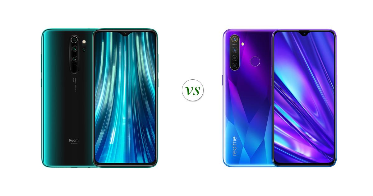 Xiaomi Redmi Note 8 Pro vs Realme 5 Pro: Side by Side Specs Comparison