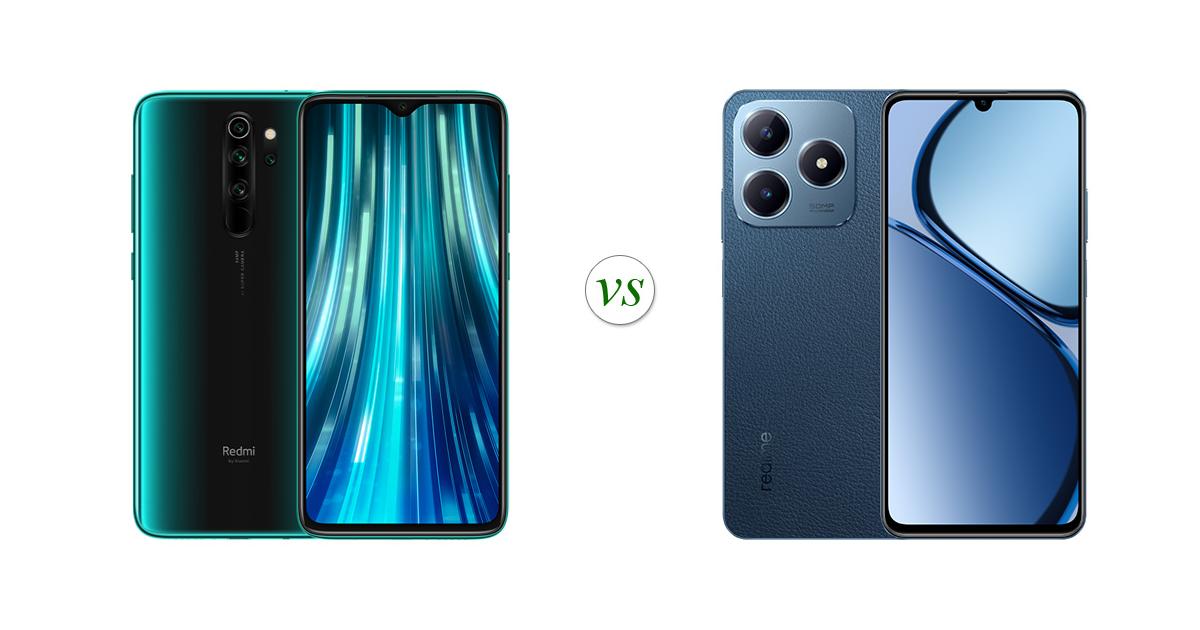 Xiaomi Redmi Note 8 Pro vs realme C63: Side by Side Specs Comparison