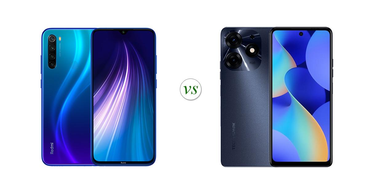 Xiaomi Redmi Note 8 vs TECNO Spark 10 Pro: Side by Side Specs Comparison