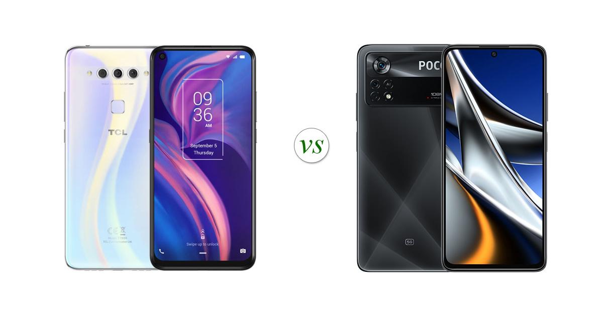 TCL Plex vs POCO X4 Pro 5G: Side by Side Specs Comparison