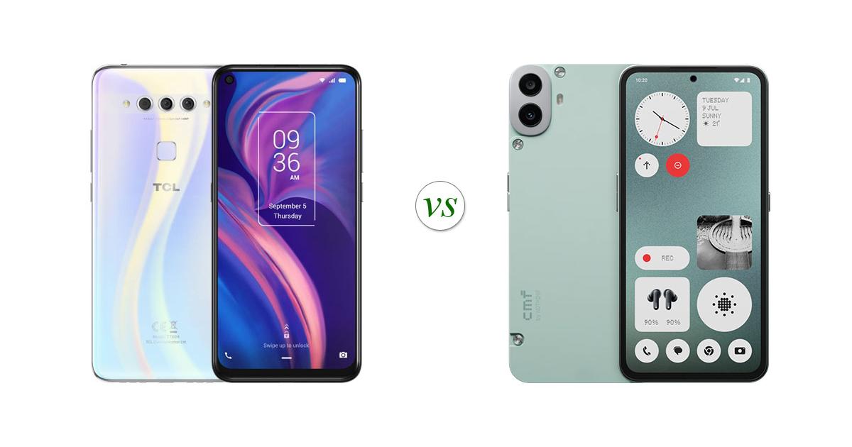 TCL Plex vs CMF Phone 1: Side by Side Specs Comparison