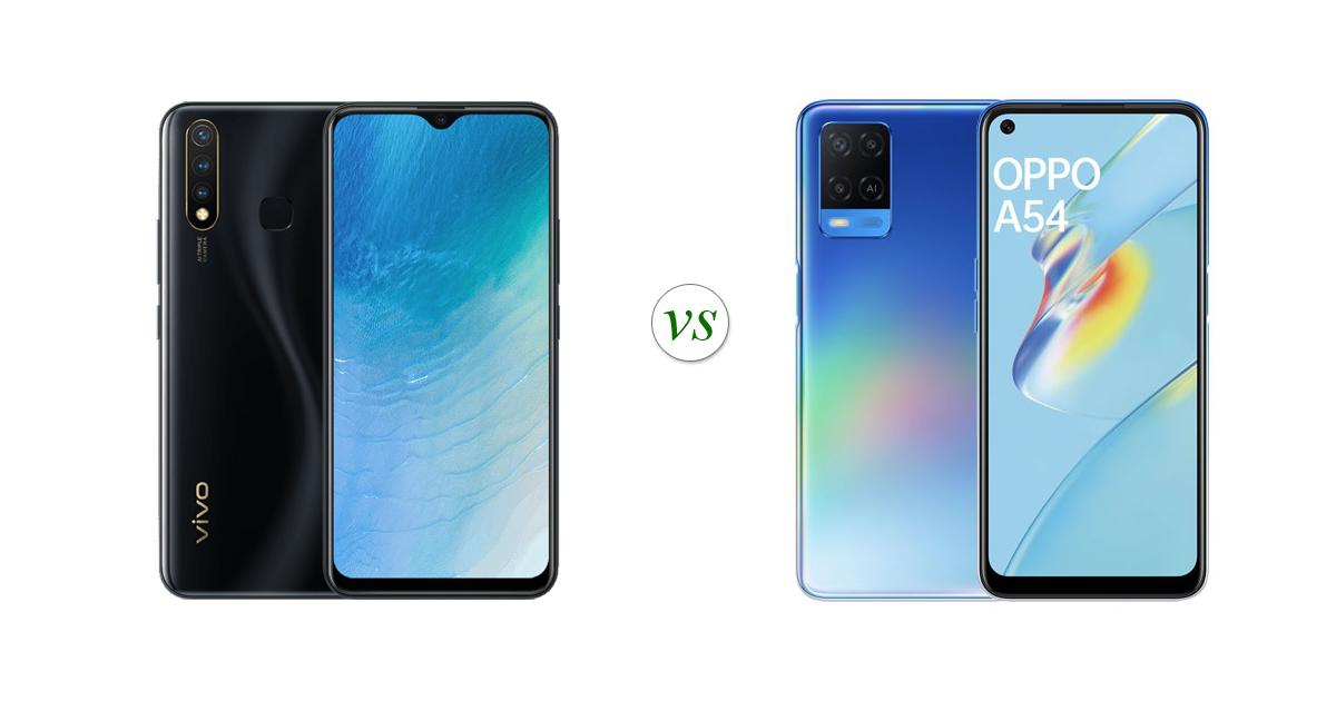 Vivo Y19 vs OPPO A54: Side by Side Specs Comparison