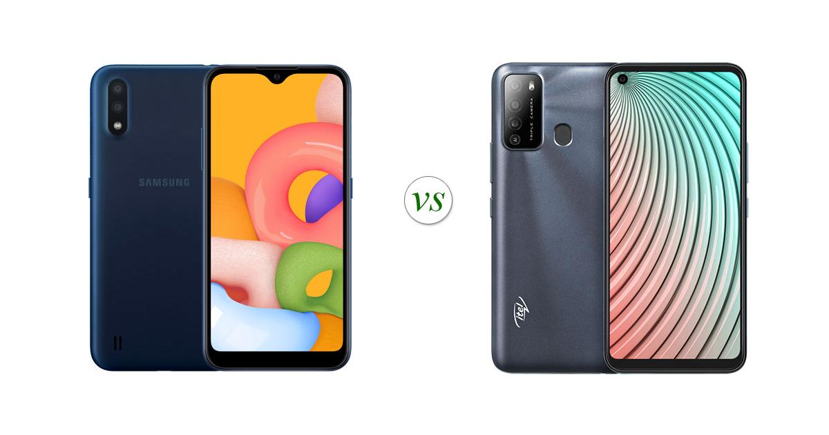 Samsung Galaxy A01 vs itel Vision 2: Side by Side Specs Comparison