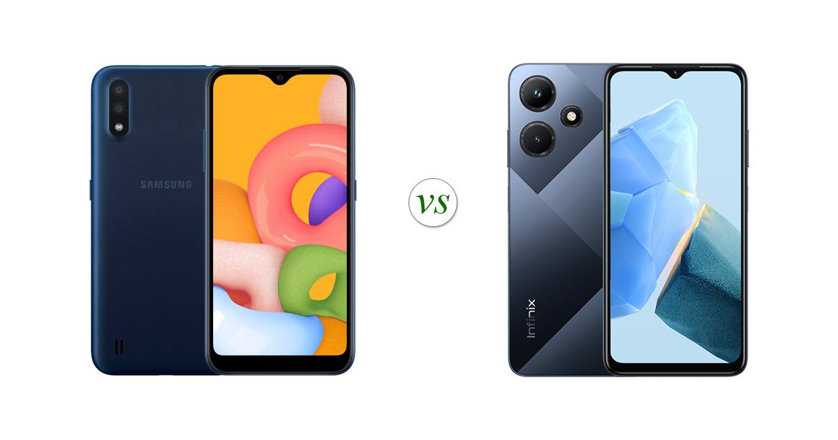 Samsung Galaxy A01 vs Infinix Hot 30i: Side by Side Specs Comparison