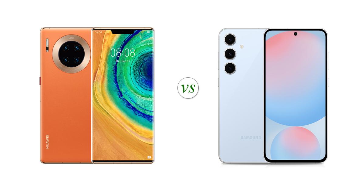 Huawei Mate 30 Pro 5G vs Samsung Galaxy S24 FE: Side by Side Specs ...
