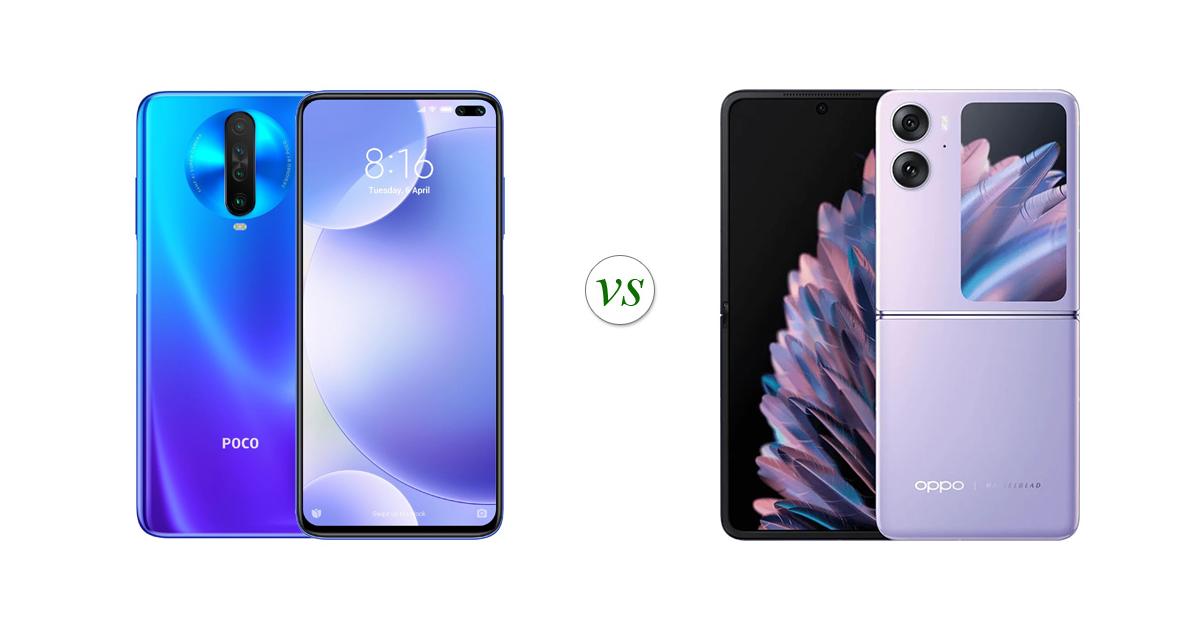 POCO X2 vs OPPO Find N2 Flip: Side by Side Specs Comparison