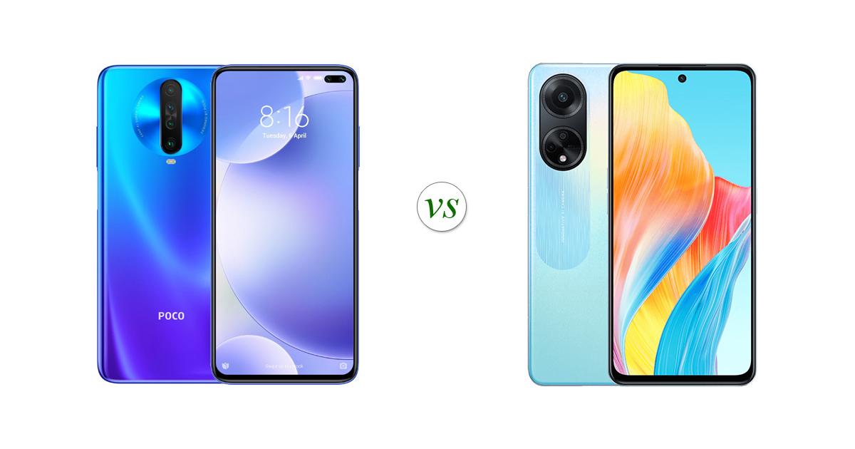 POCO X2 vs OPPO A98 5G: Side by Side Specs Comparison
