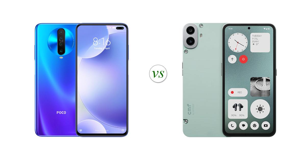POCO X2 vs CMF Phone 1: Side by Side Specs Comparison