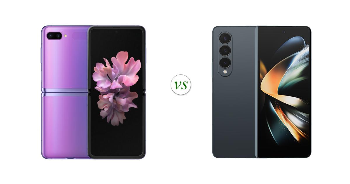 Samsung Galaxy Z Flip vs Samsung Galaxy Z Fold 4: Side by Side Specs ...