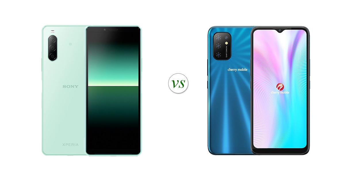 Sony Xperia 10 II vs Cherry Mobile Aqua S10: Side by Side Specs Comparison