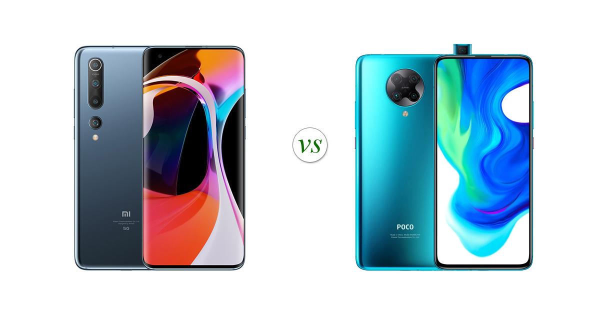 Xiaomi Mi 10 vs POCO F2 Pro: Side by Side Specs Comparison